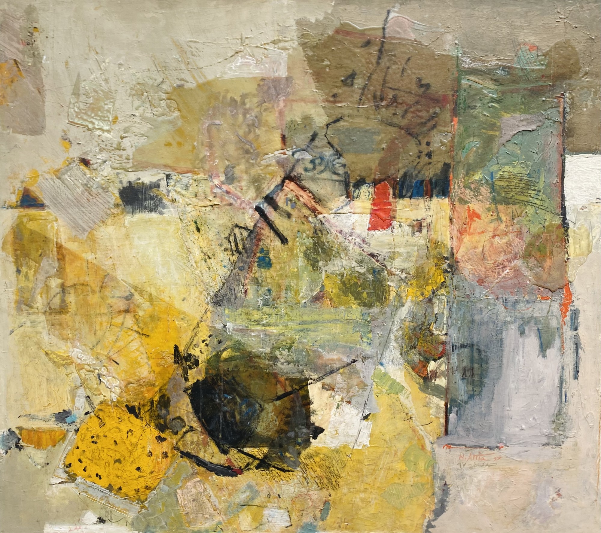 LOOKING BACK | HAMDI ATTIA (B. 1964) | AL MASAR GALLERY | JANUARY 5th ...